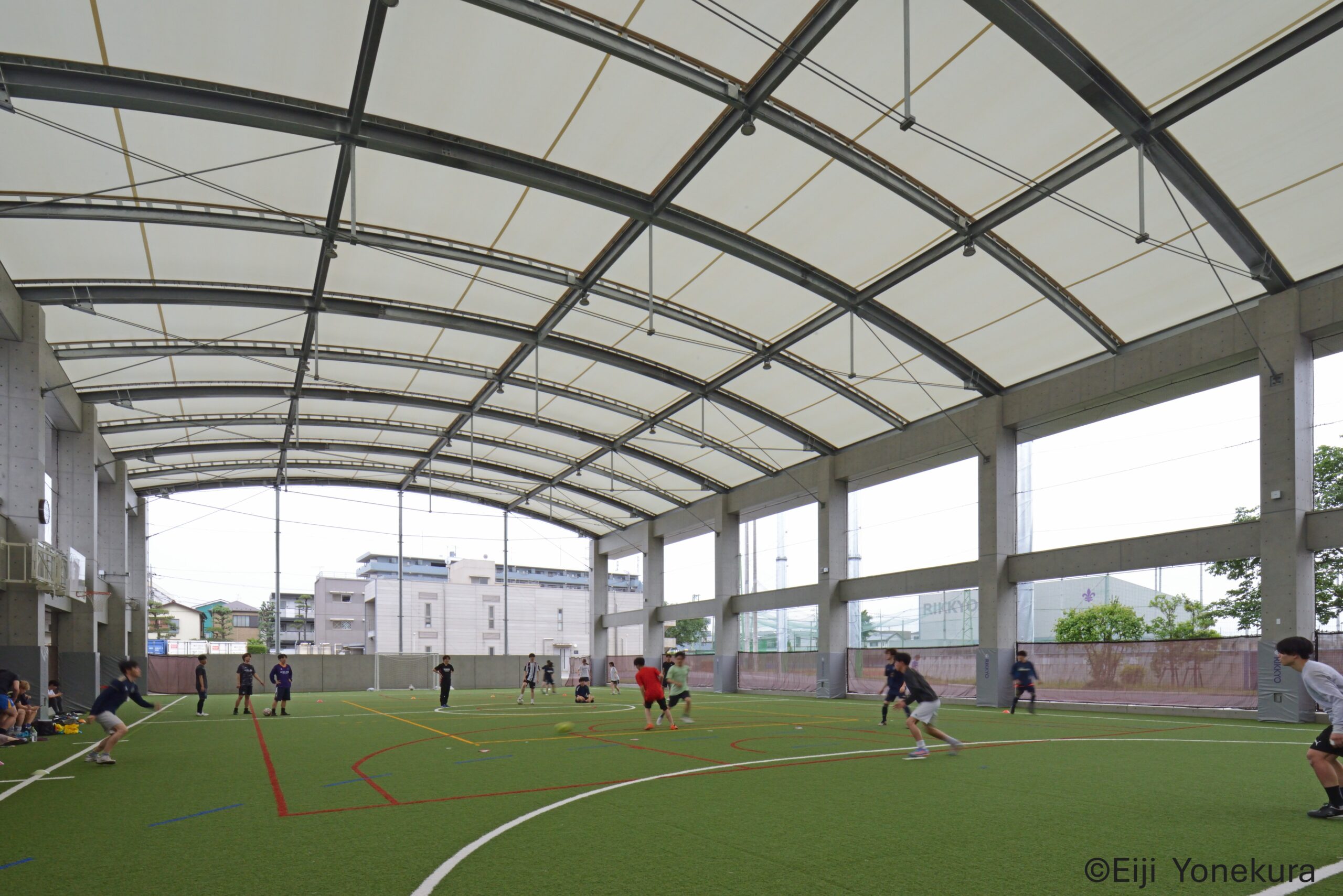 Roof Structure of a New Covered Multi-purpose Court at Rikkyo ...